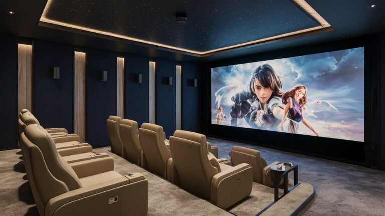 CUSTOM HOME THEATER – Audio Visual Control Systems